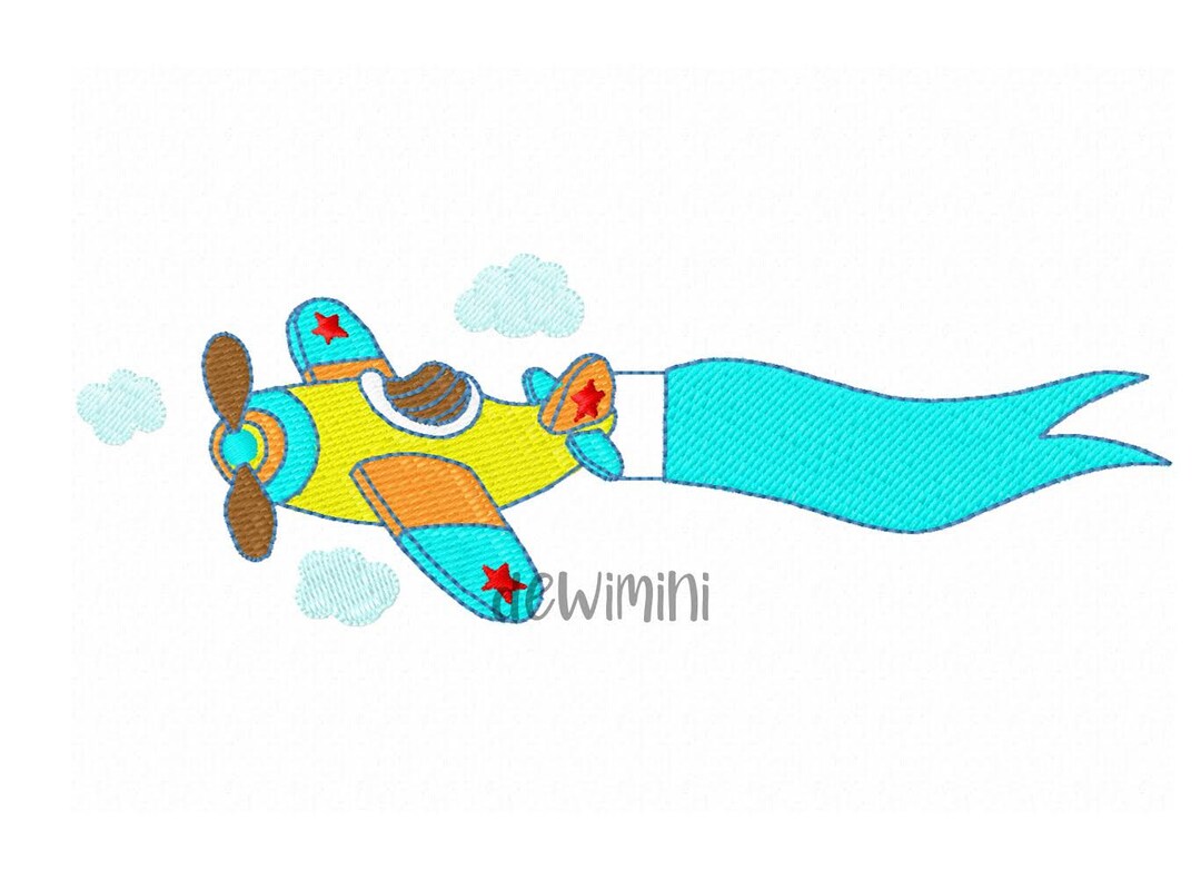 Plane Embroidery Designs, Cute Plane Embroidery Designs, Airplane ...