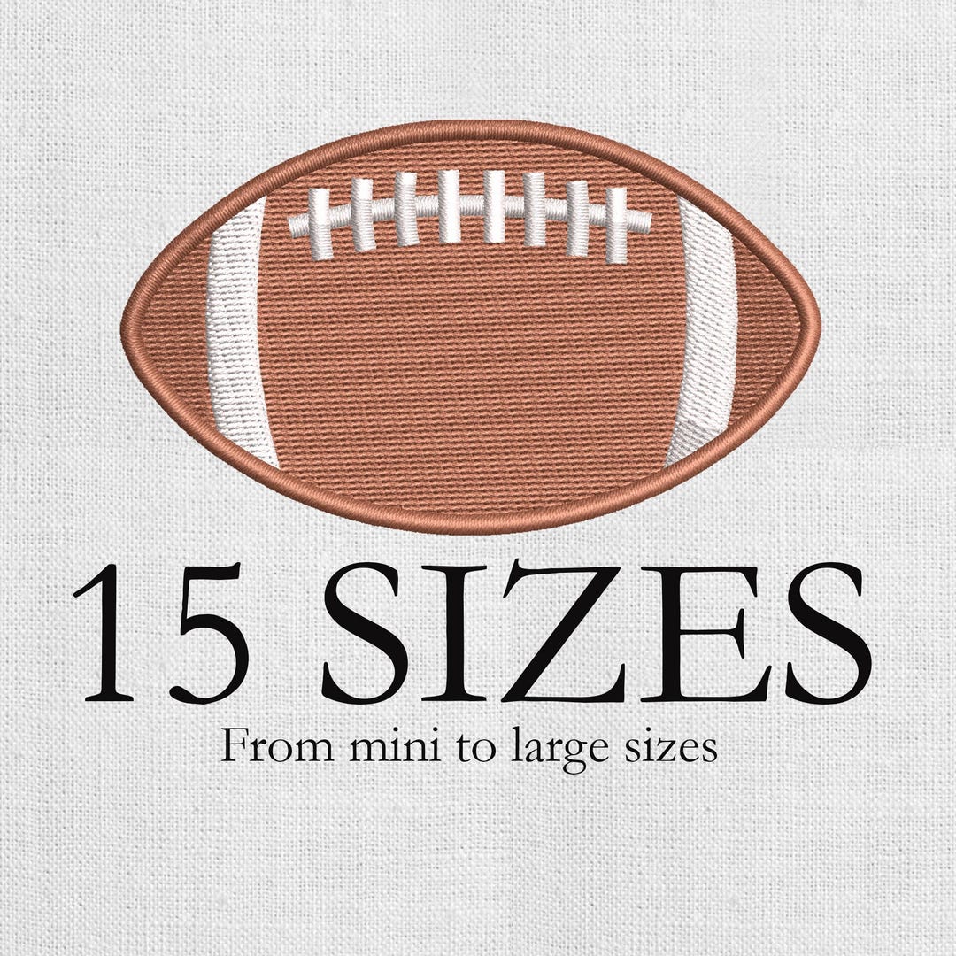 Football Embroidery Design. Machine Embroidery Design. Mini Football ...