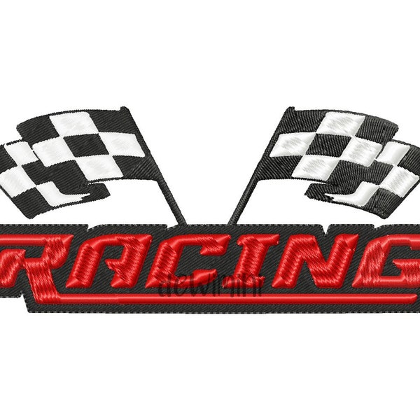 Race Car Flag Pattern - Etsy