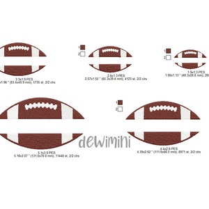 American Football Split Name Horizontal, Sport Embroidery Design ...