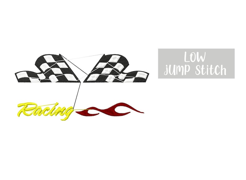 Split Name Racing Flags Embroidery Design, Checkered Racing Flags ...