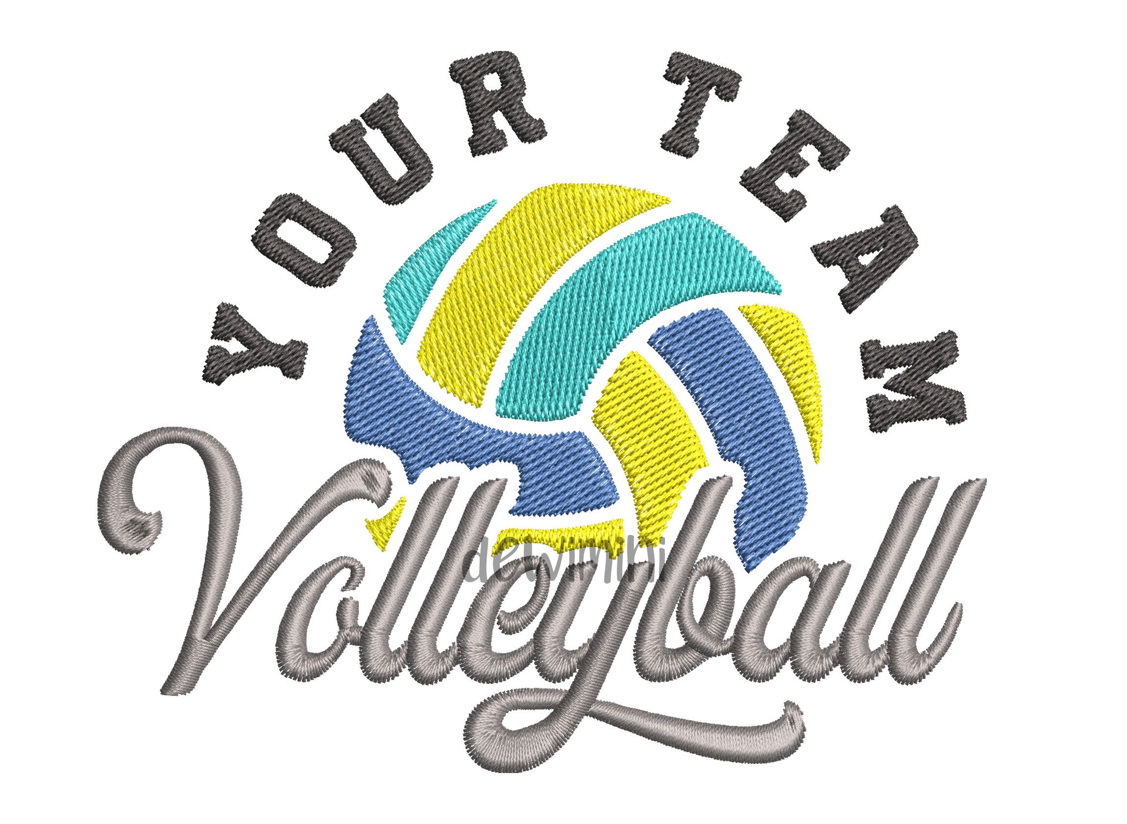 Team Logo Machine Embroidery Designs