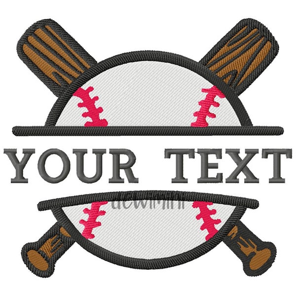 Baseball Embroidery - Etsy