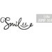 Smile Embroidery Design, Smiley Face Mouth Embroidery Design, Trendy ...