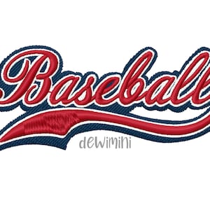 Baseball Logo Embroidery Design, Baseball Embroidery Design, Sport ...
