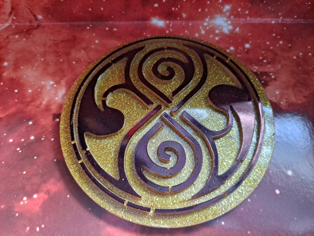 Doctor Who Seal of Rassilon Decoration - Etsy UK