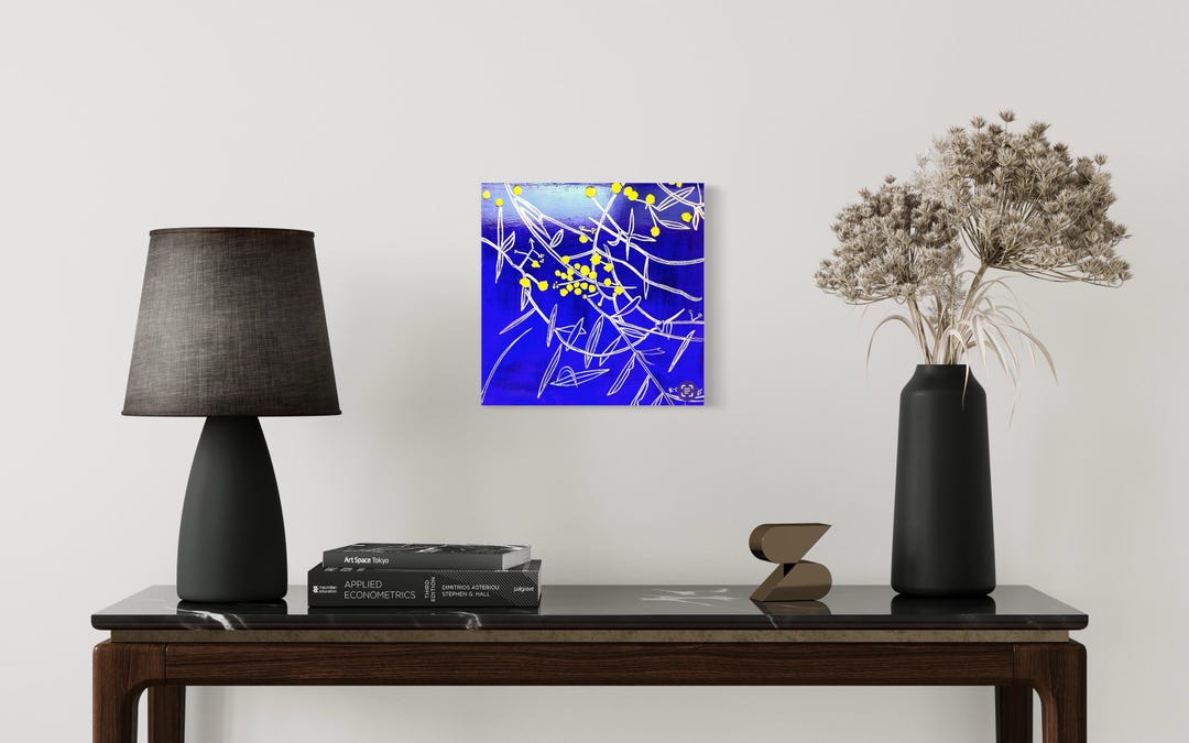Wattle Detail Design Original Mixed Media on Wooden Panel of 2020 - Etsy