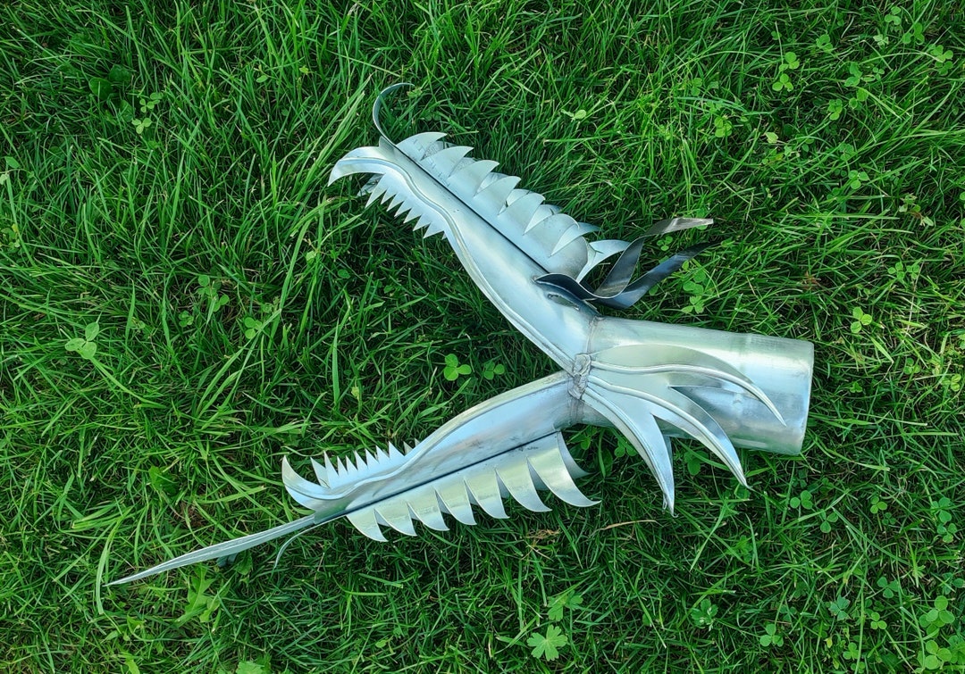 Zinc Gutter Gargoyle drakon Ornamental Ears Weather Vane Roof Ridge - Etsy