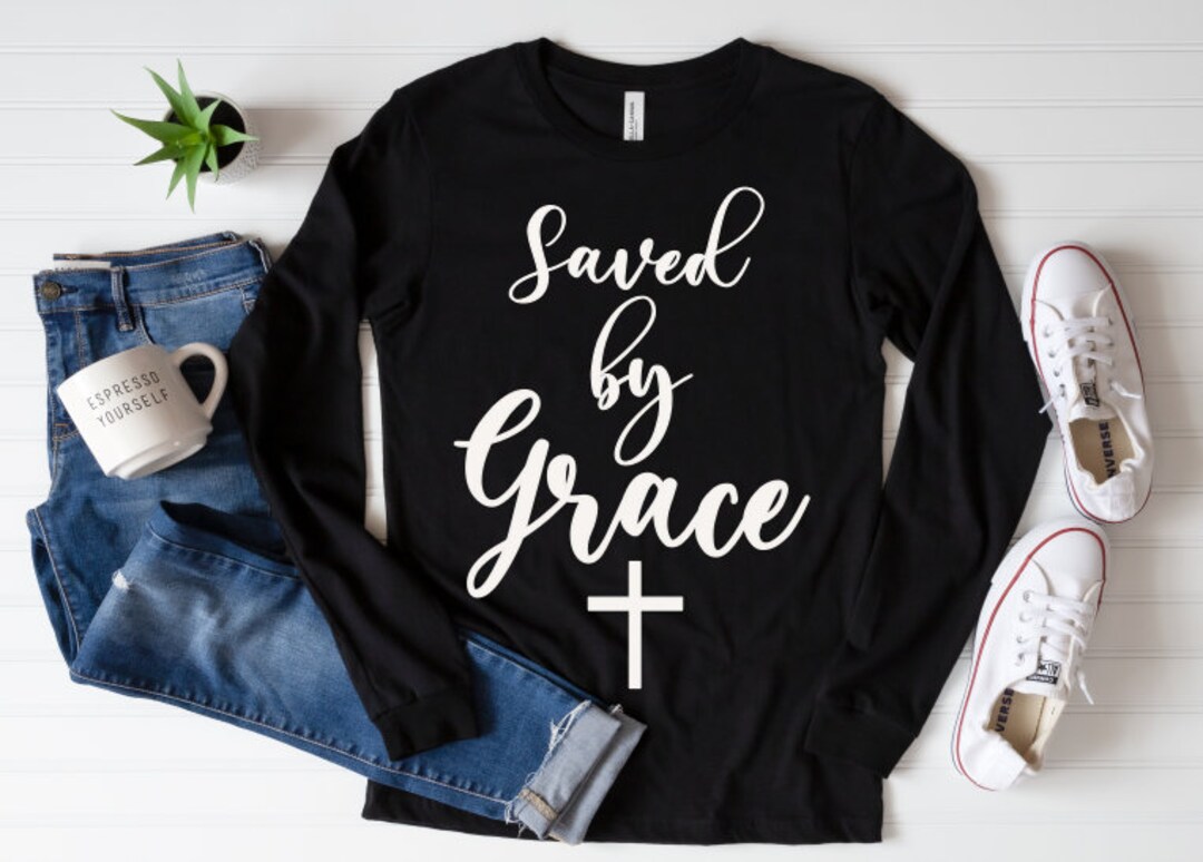 Recovery Svg, Saved by Grace Svg, Recovery Shirt - Etsy