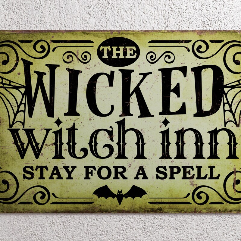 Wicked Witch Sign - Etsy