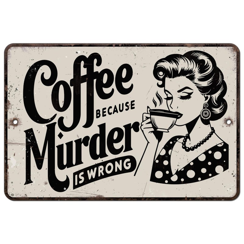 Funny Coffee Sign - Etsy