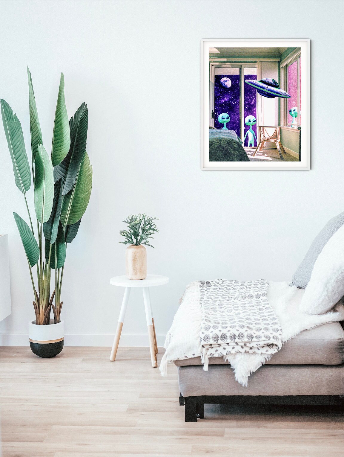 Surreal Collage Art, Space Art, Space Themed Art, Retro Space Art ...