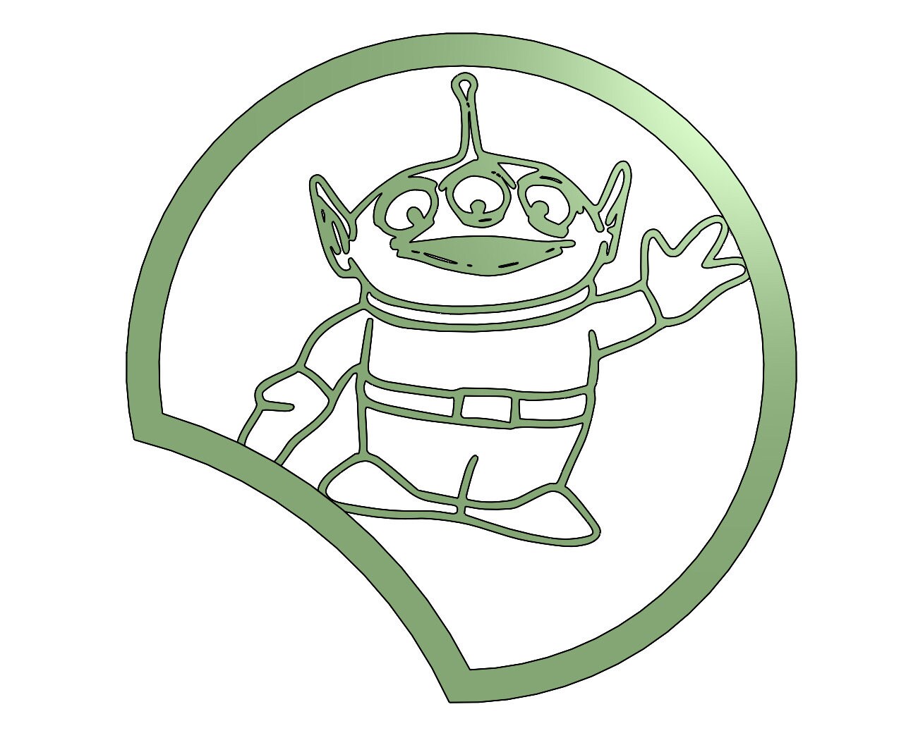 Toy Story Aliens Mickey Ears 3d Print File - Etsy