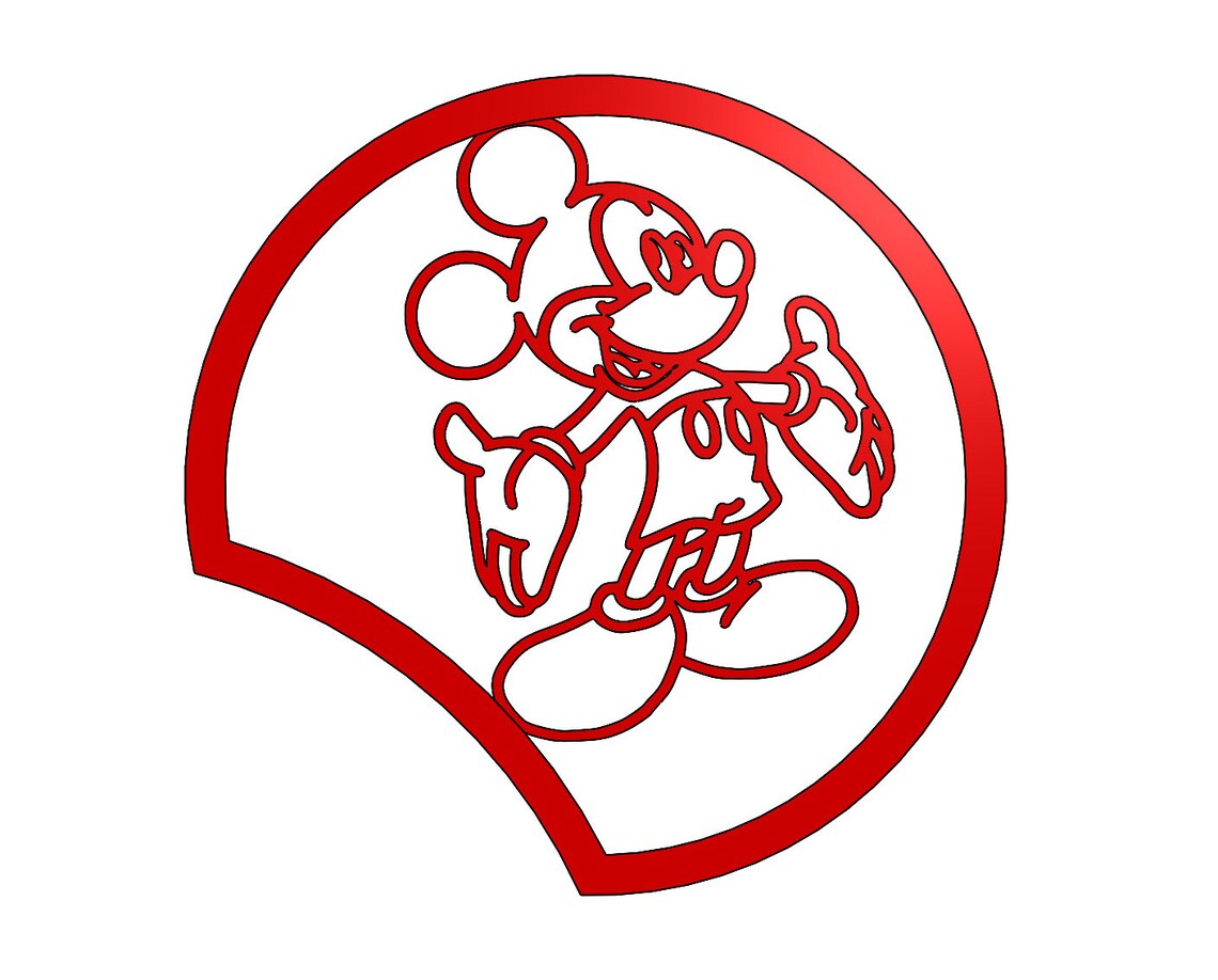 Mickey Mouse Mickey Ears 3d Print File - Etsy