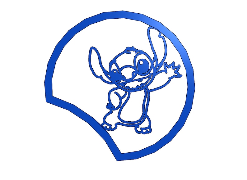 Stitch Mickey Ears 3d Print File - Etsy
