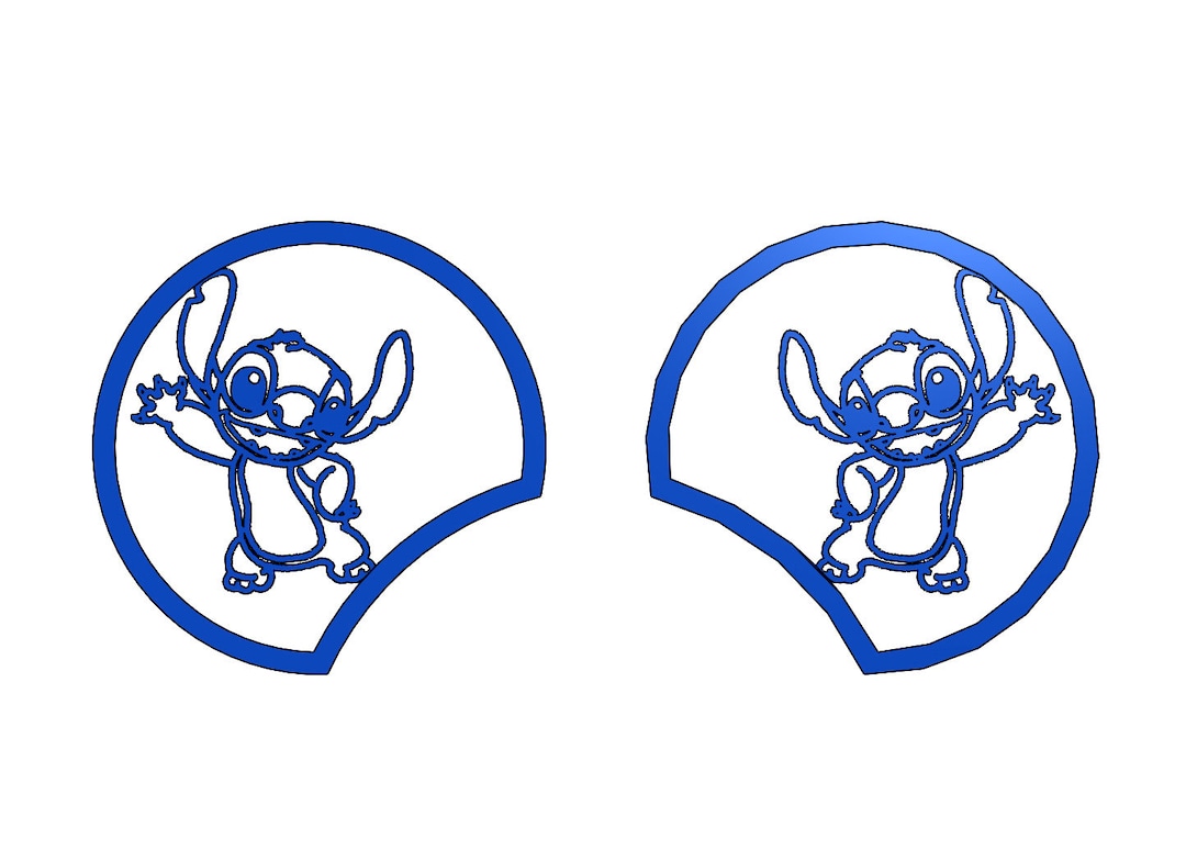 Stitch Mickey Ears 3d Print File - Etsy