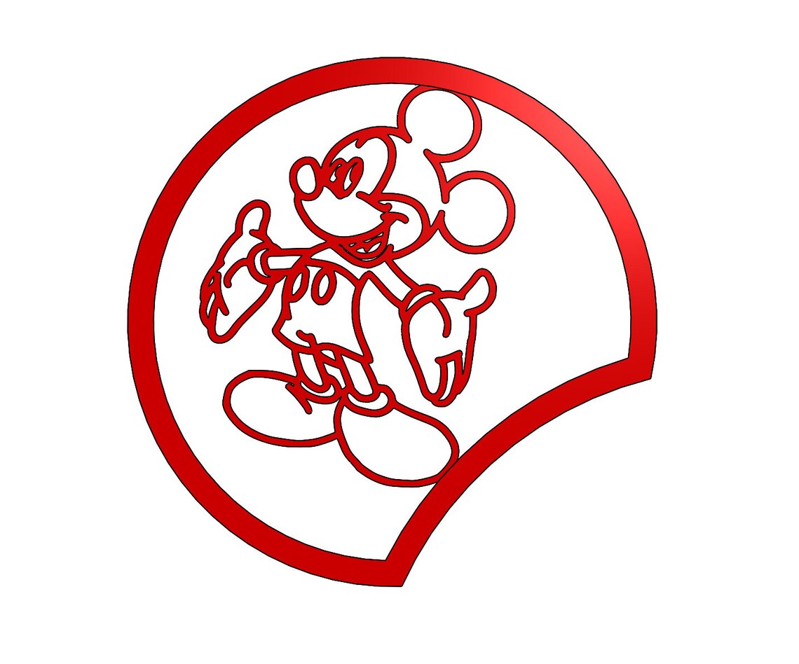 Mickey Mouse Mickey Ears 3d Print File - Etsy