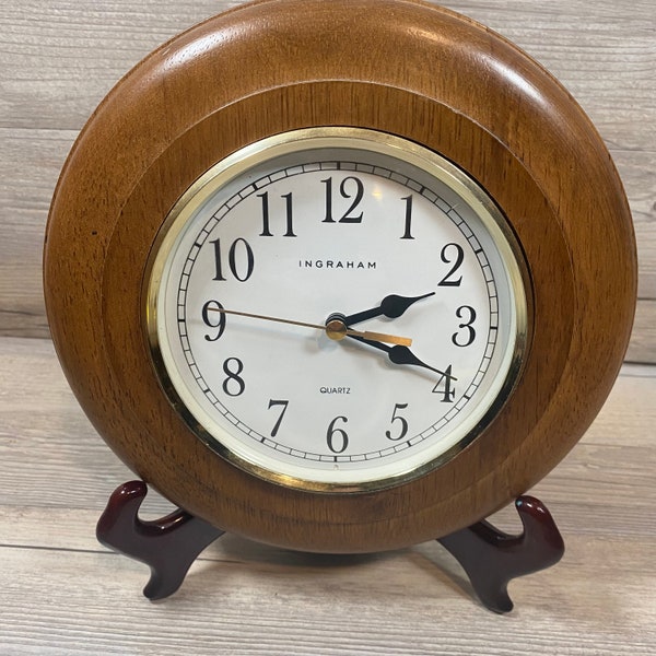 Ingraham Wall Clock - Etsy