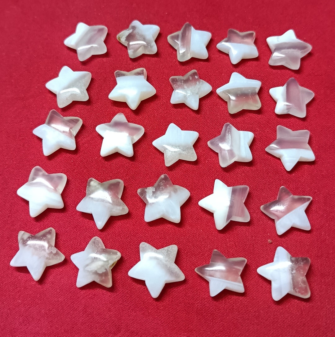 Smooth Boulder Opal Star Shape, Boulder Opal Carved Star Shape, 10 Pcs ...