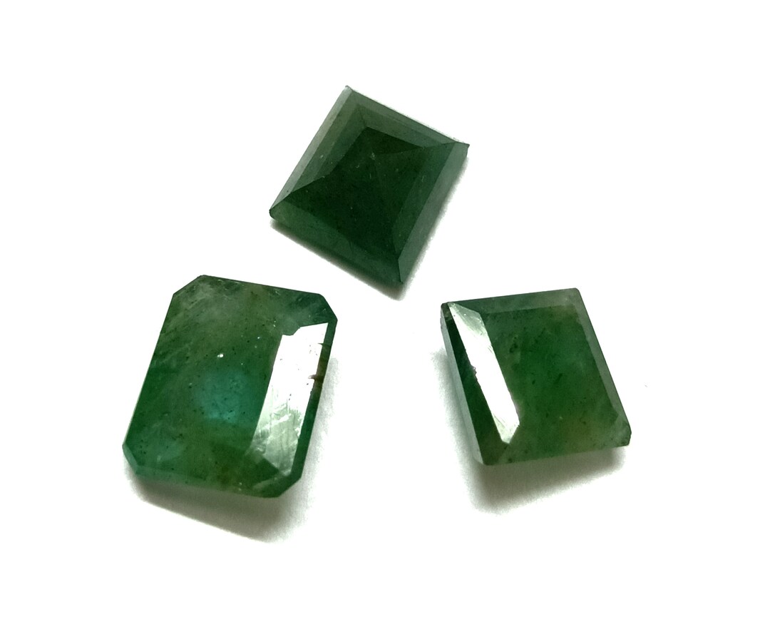 100% Natural Colombian Emerald Loose Stone for Jewelry Making / May ...