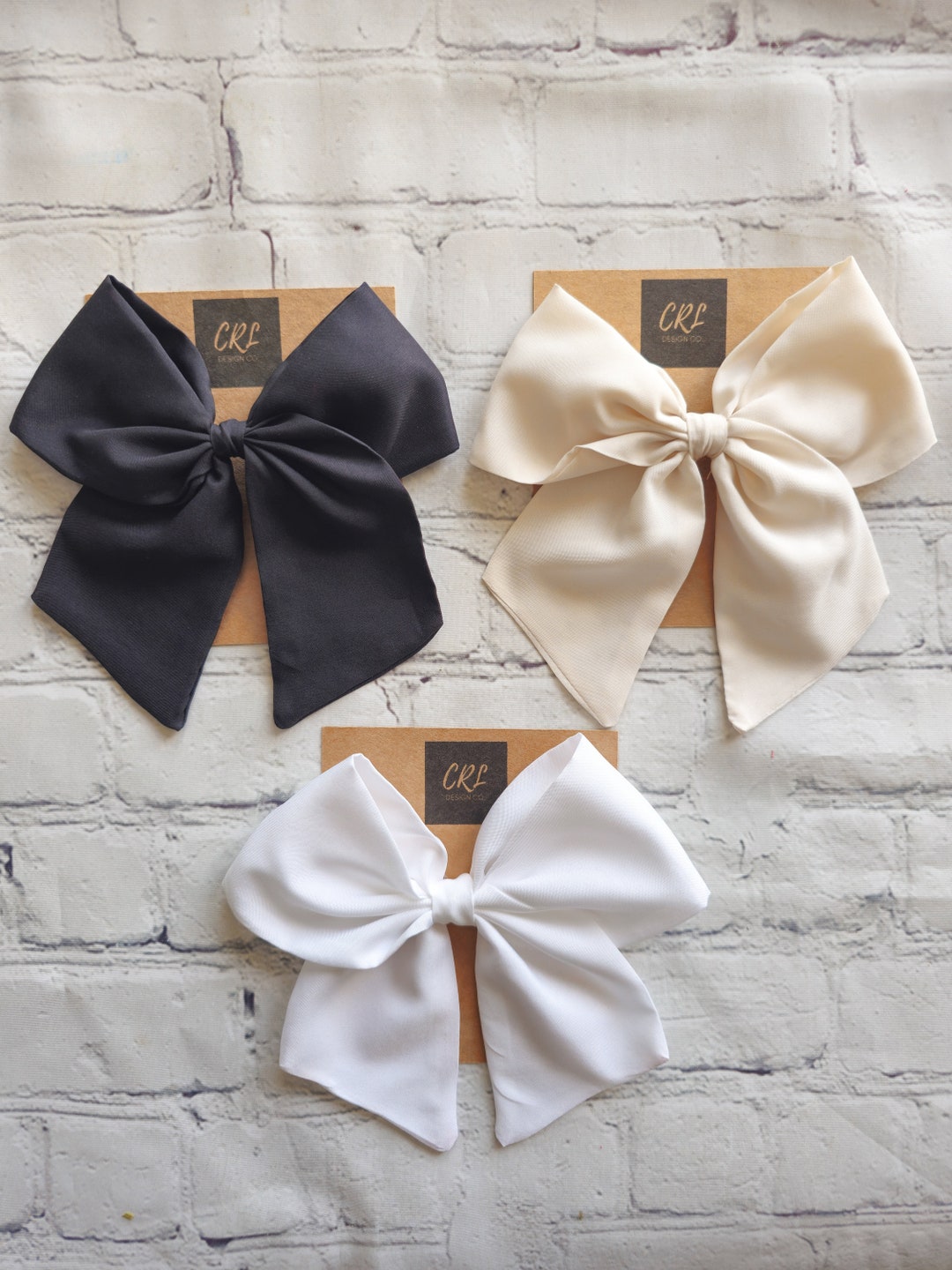 LARGE SAILOR BOW Oversized Bow Adult Bow Fable Bow Big Hair Bow Women ...