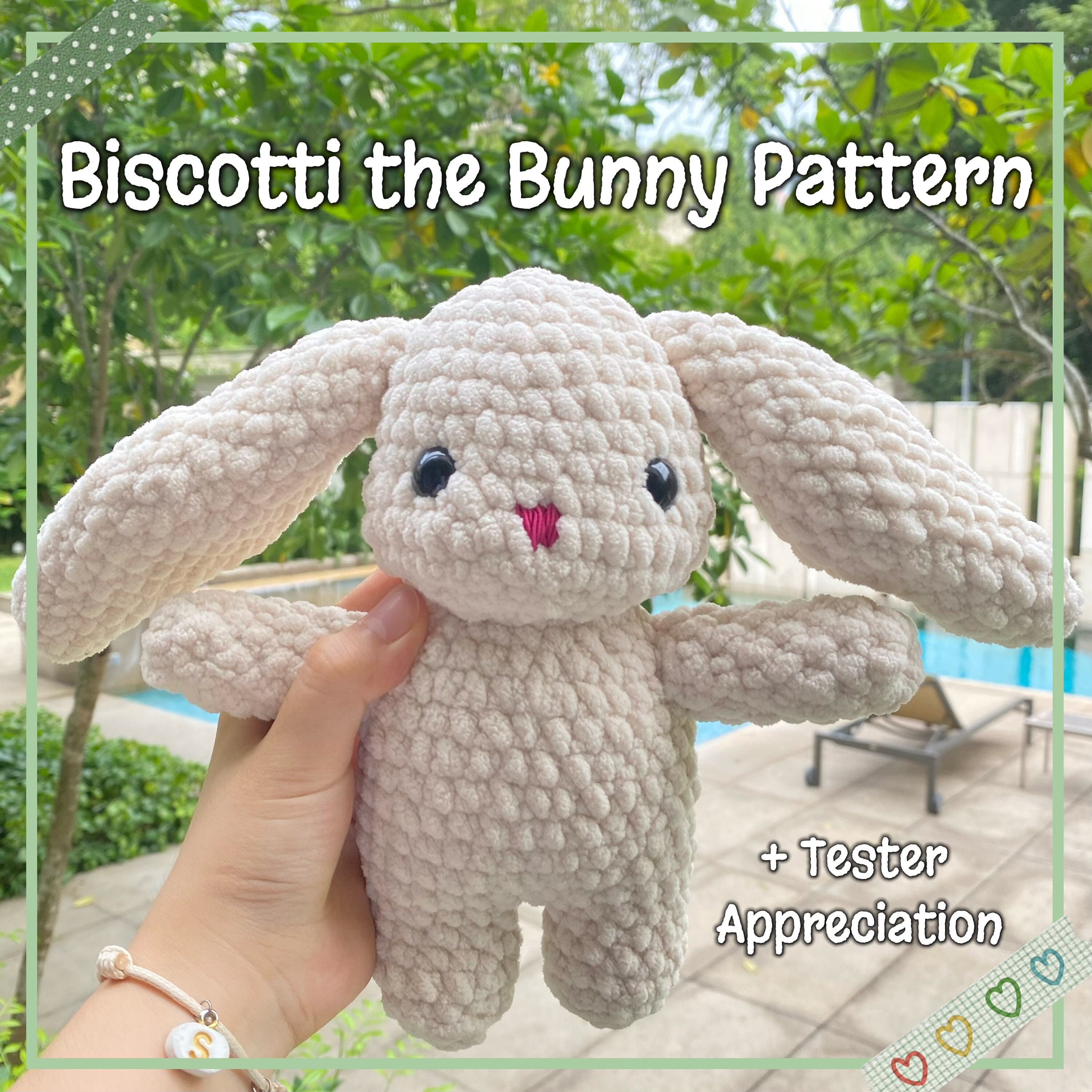 Biscotti the Bunny Pattern - Etsy