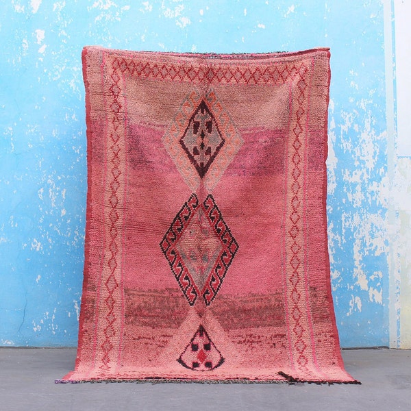 Pink Moroccan Rug - Etsy