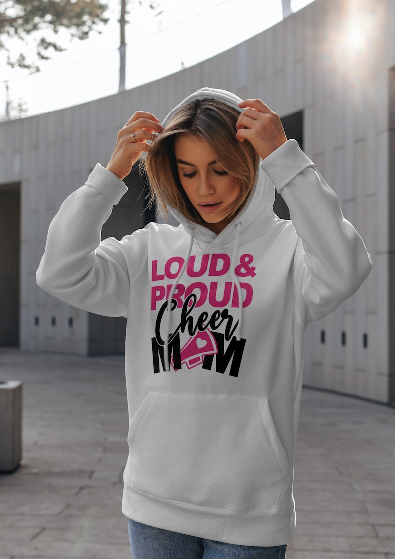 Cheer Svg LOUD AND PROUD Cheer Mom Svg Cheerleader Svg Cut - Etsy