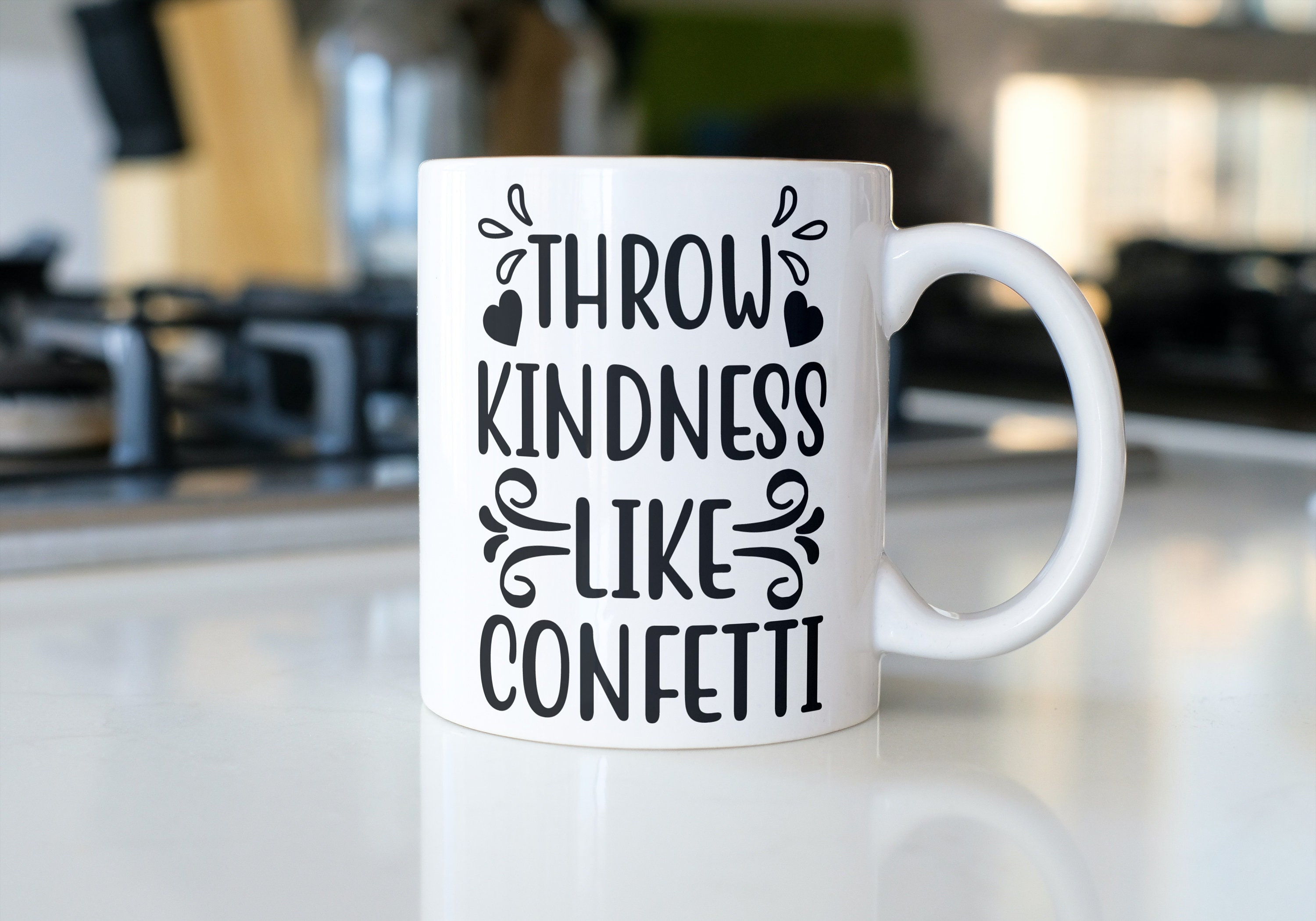 Throw Kindness Like Confetti Svg Inspirational Quote Svg - Etsy