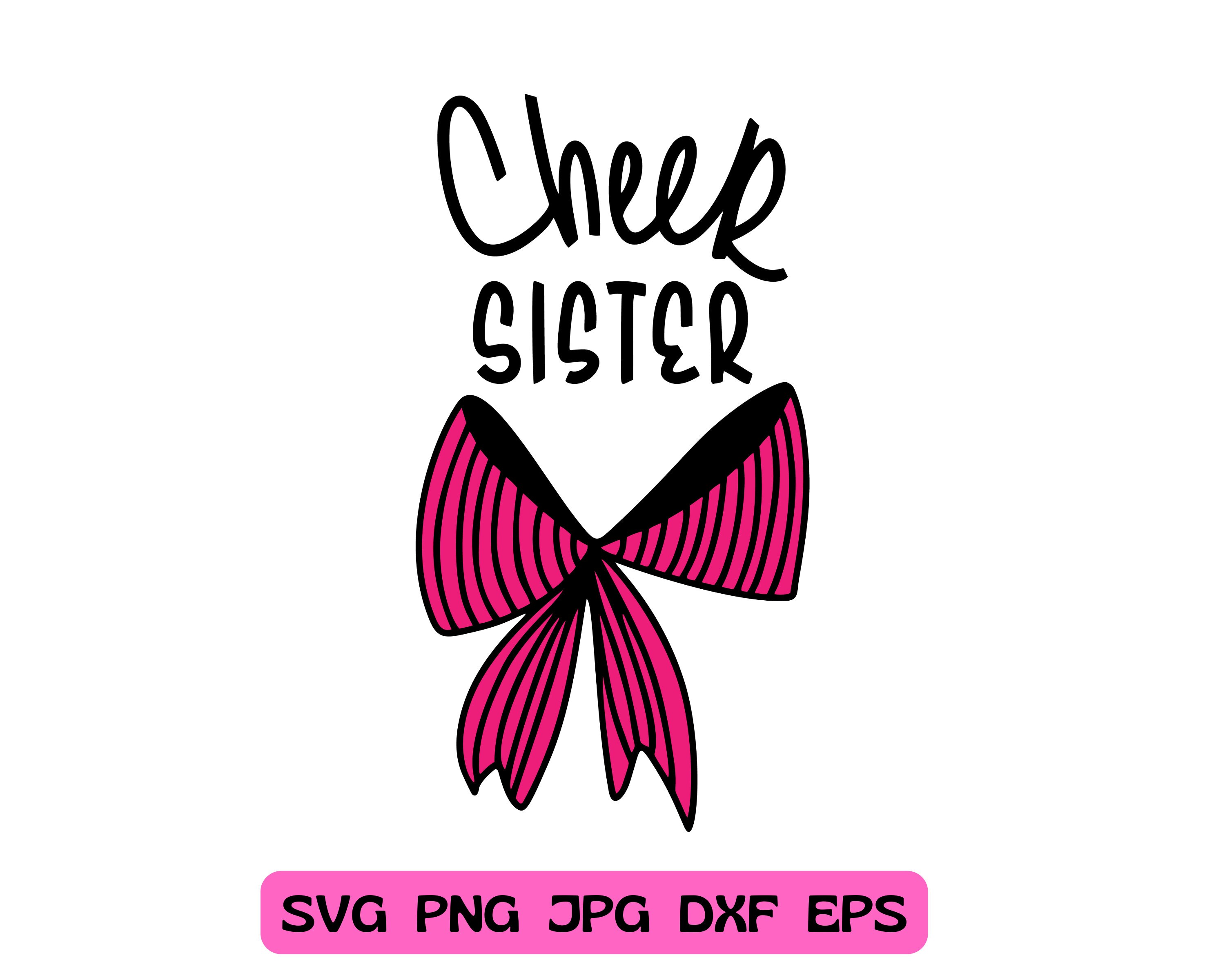 Cheer Svg Bundle Cheer Mom Svg Cheer Sister Svg Cheer Hair Dont Care