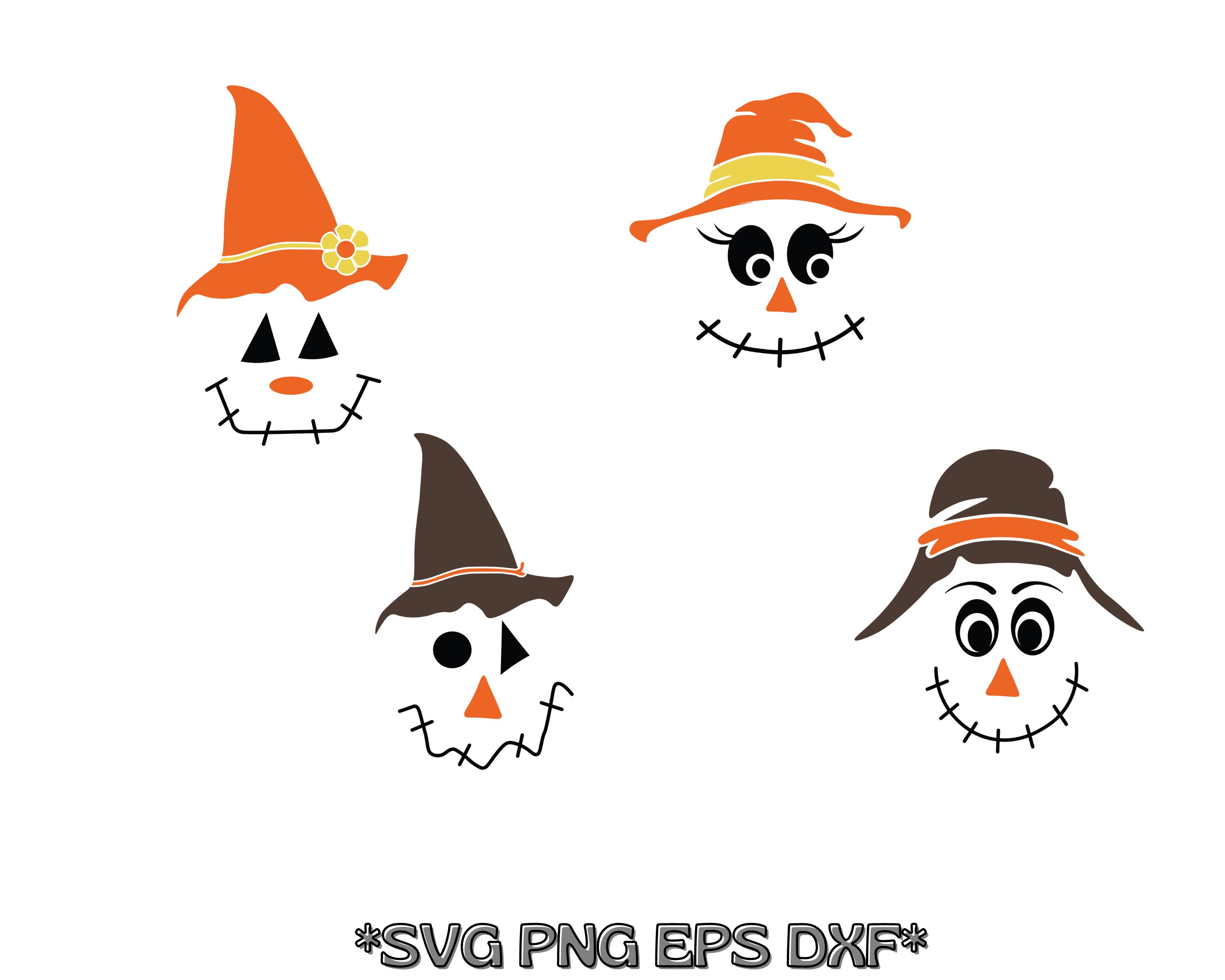 Scarecrow Face Svg Bundle Scarecrow Svg Fall Svg - Etsy Australia
