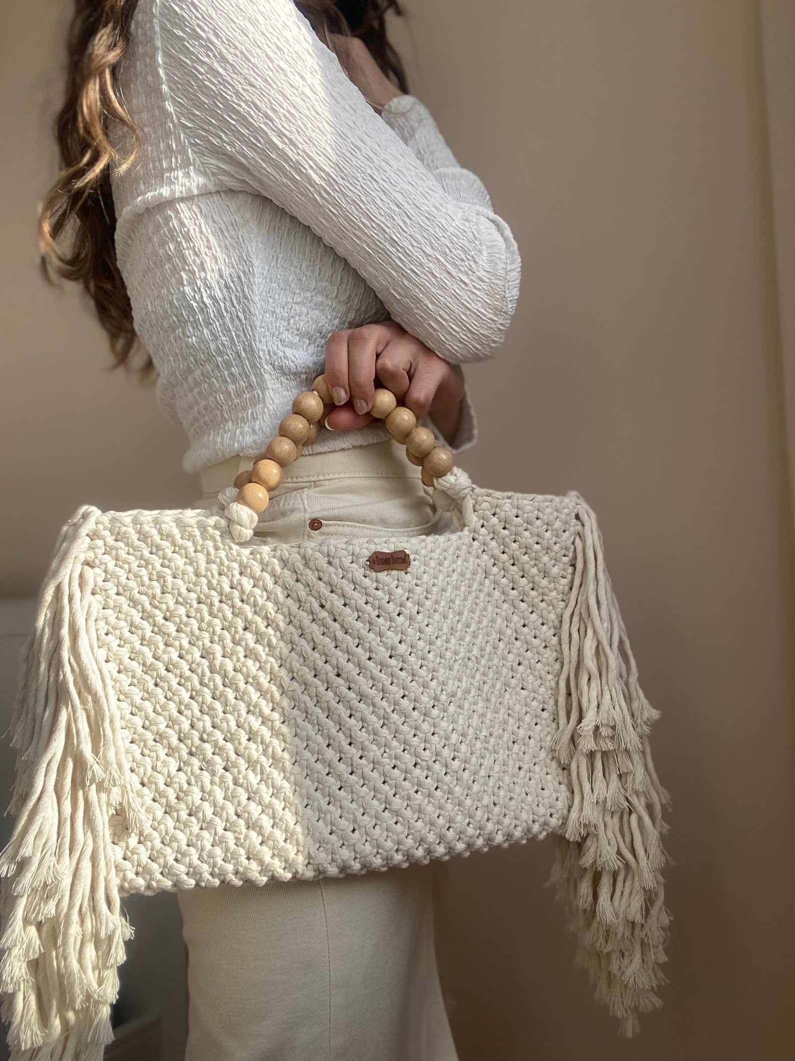 Macrame Large Bag, Macrame Luxury Bag, Bohemian Bag, Gift for Her ...