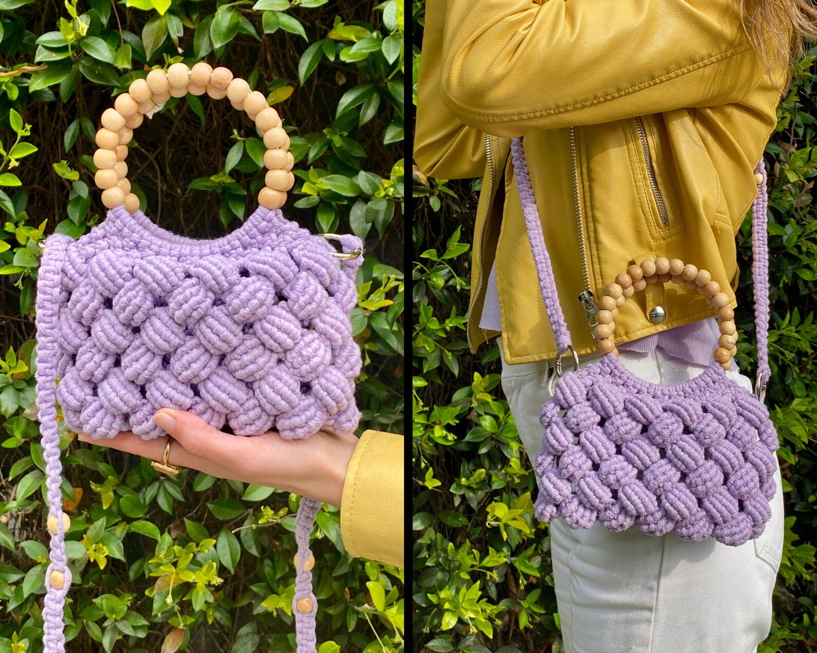 Bohemian Macrame Bag, Luxury Macrame Bag, Macrame Shoulder, Macrame ...