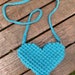 Heart Macrame Bag, Small Macrame Bag, Macrame Pattern, Macrame Shoulder ...