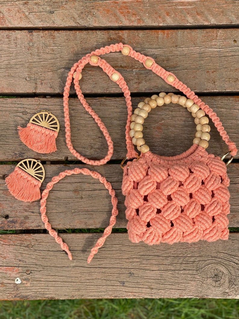Bohemian Macrame Bag, Luxury Macrame Bag, Macrame Shoulder, Macrame ...