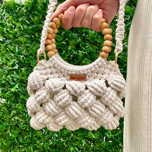 Bohemian Macrame Bag, Luxury Macrame Bag, Macrame Shoulder, Macrame ...