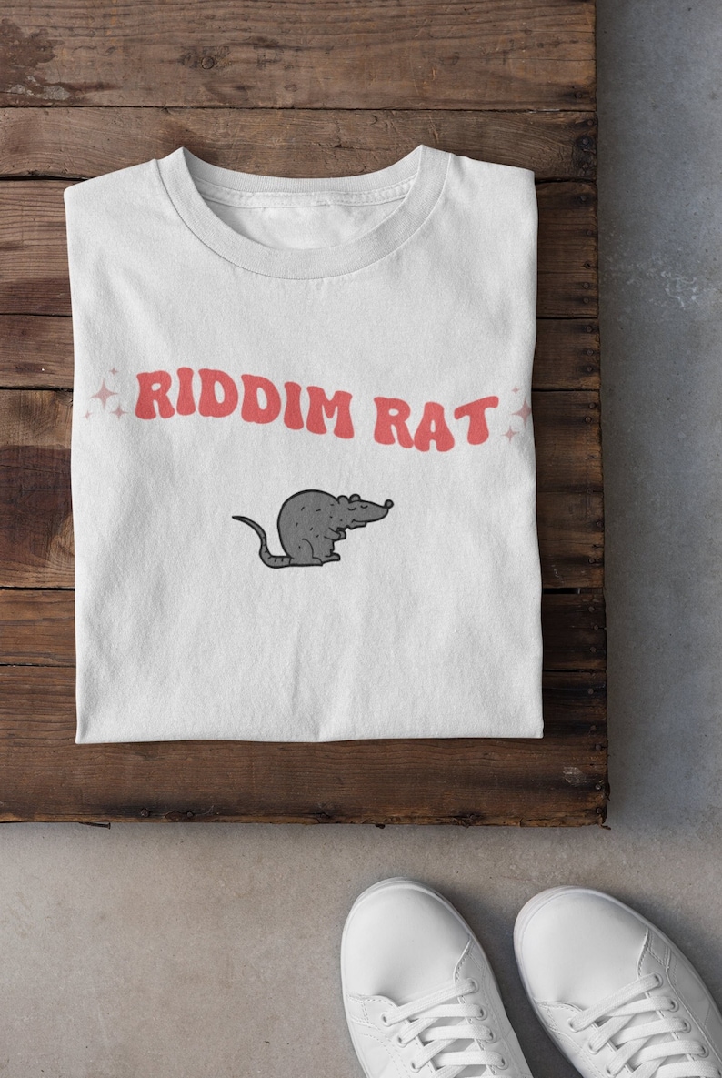 Riddim Rat Tshirt- Edm Merch- Edm Tshirt- Riddim Tshirt-rave Shirt ...