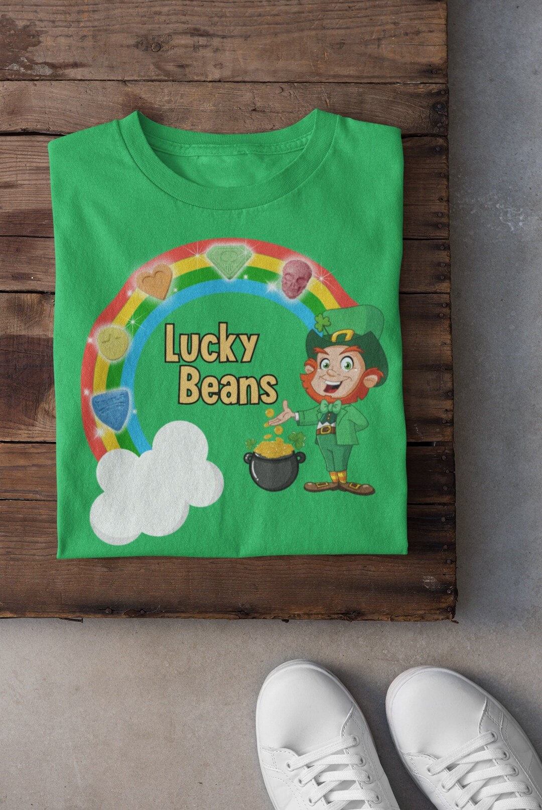 Rave Merch-edm Merch-lucky Beans Shirt-lucky Charms Mdma-rave Shirt ...