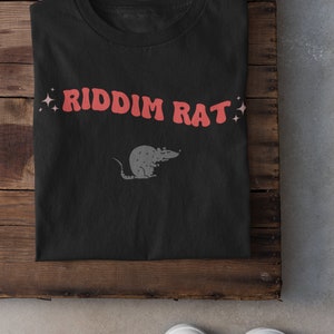 Riddim Rat Tshirt- Edm Merch- Edm Tshirt- Riddim Tshirt-rave Shirt ...