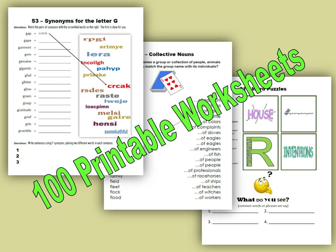 Gifted and Talented Workbook - Third Grade, Digital Download, Printable ...