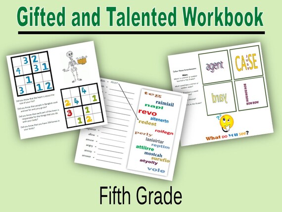 Gifted Worksheets