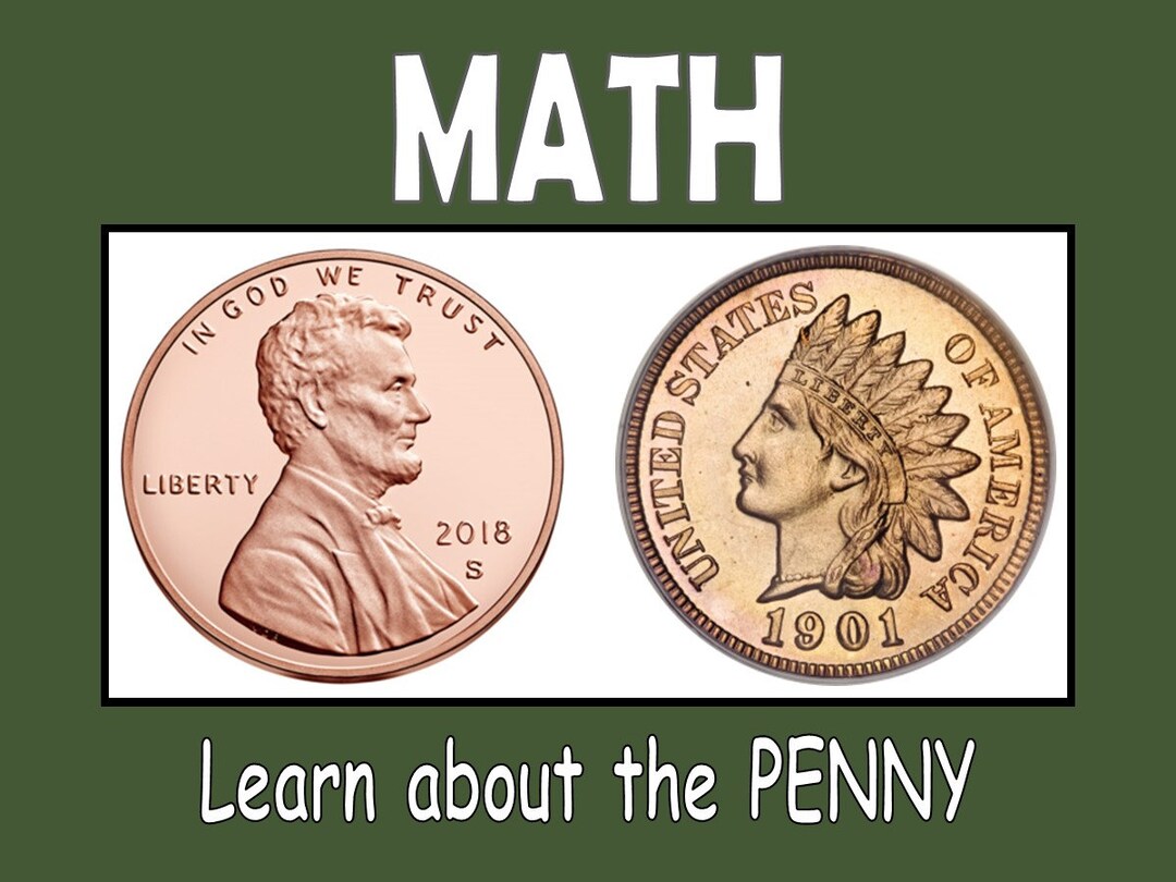 Learn About the PENNY - Money Worksheets, US Coins, Instant Digital ...