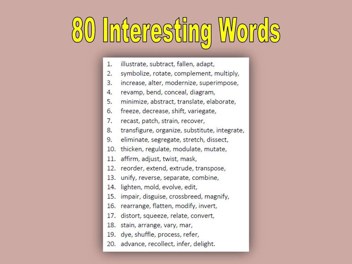 American Sign Language - Interesting Words, Worksheets, Digital ...