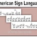 American Sign Language - Interesting Words, Worksheets, Digital ...