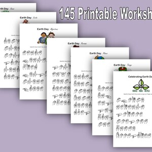 American Sign Language - HOLIDAYS, Worksheets, Digital Download ...