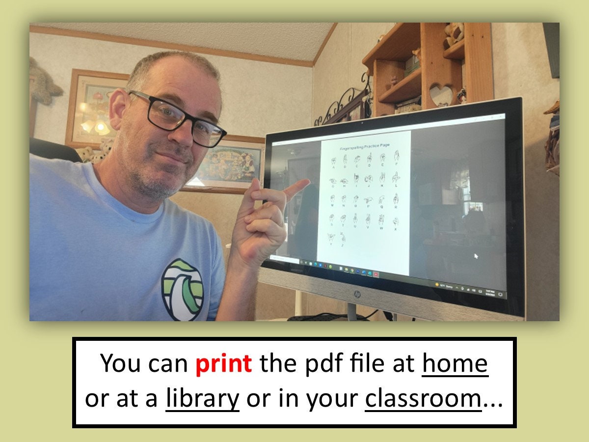 American Sign Language - FOUR SEASONS, Worksheets, Digital Download ...