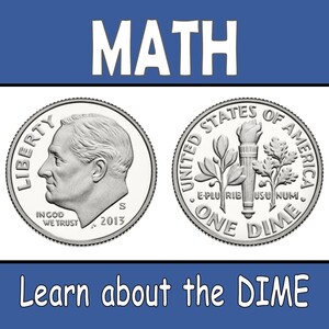 Learn About the DIME Money Worksheets, US Coins, Instant Digital ...