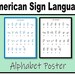 American Sign Language Alphabet POSTER Digital Download - Etsy