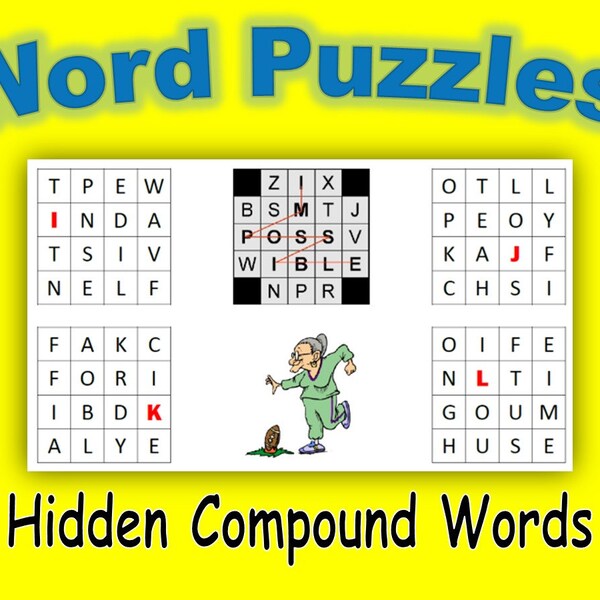 Boggle Puzzles - Etsy