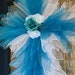 Blue and White Cross - Etsy